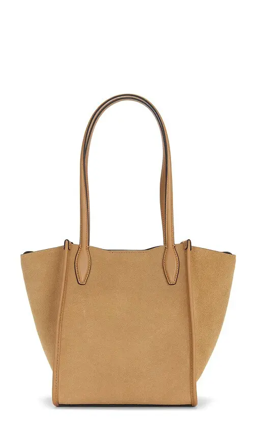 Madewell Small Lexington Tote - Walnut Shell Suede
