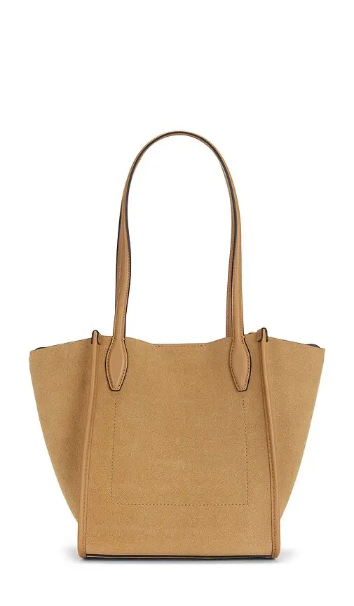 Madewell Small Lexington Tote - Walnut Shell Suede
