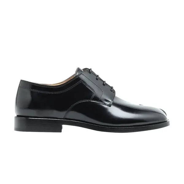 MAISON MARGIELA Tabi Lace Up Derby - Black