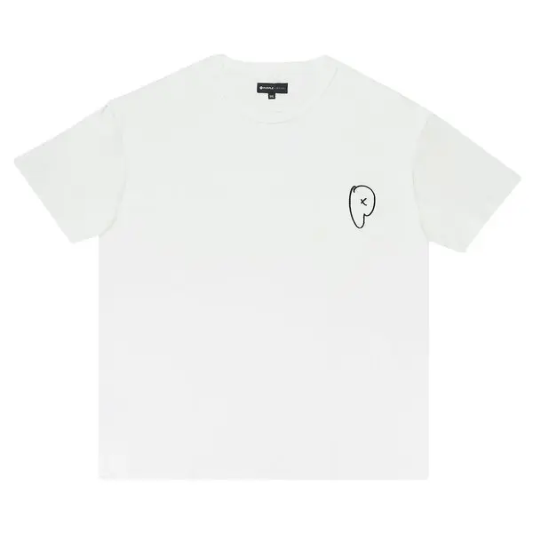 PURPLE BRAND Textured Jersey Inside Out Tee - White