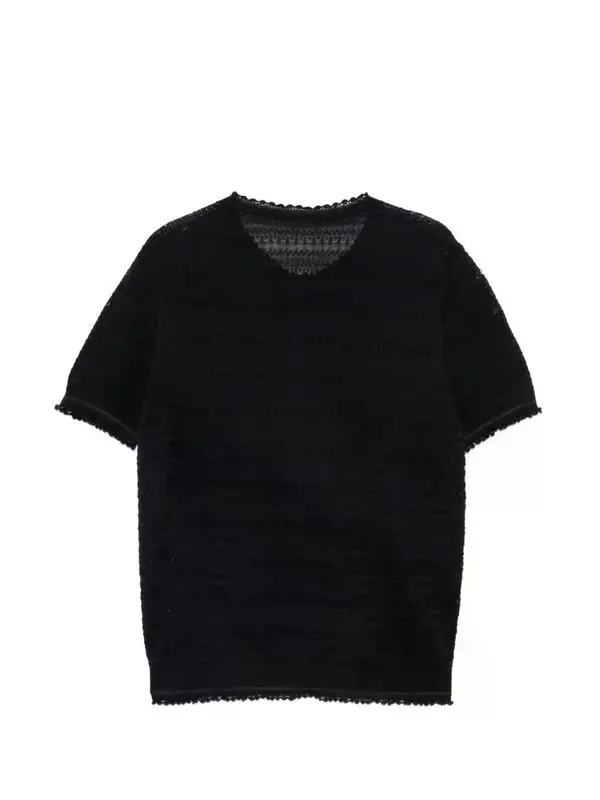 JNBY Short-sleeved Blouse With Front Button Fastening