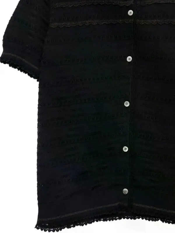 JNBY Short-sleeved Blouse With Front Button Fastening