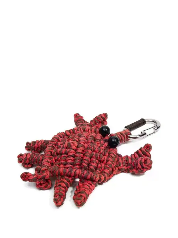 Bimba Y Lola Crab Macramé Keyring