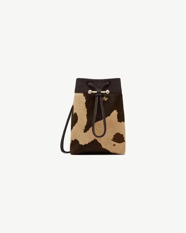 Strathberry Osette Midi Pouch - Brown