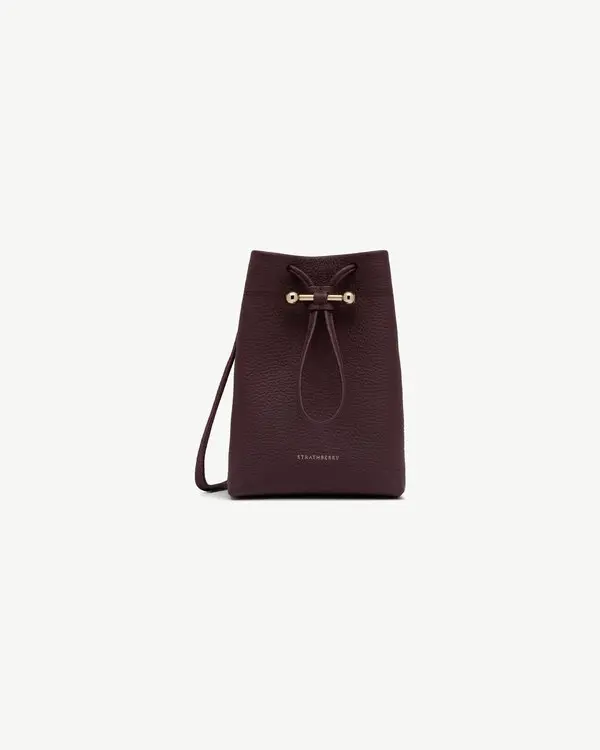 Strathberry Osette Midi Pouch - Red
