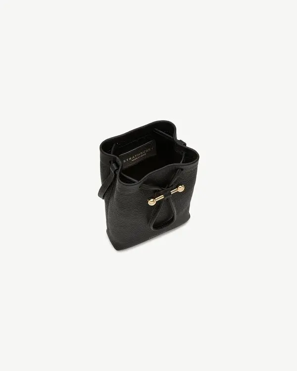 Strathberry Osette Large Pouch Bag - Black
