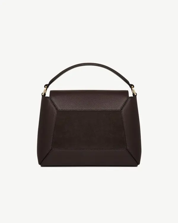 Strathberry Mosaic Top Handle Handbag - Brown