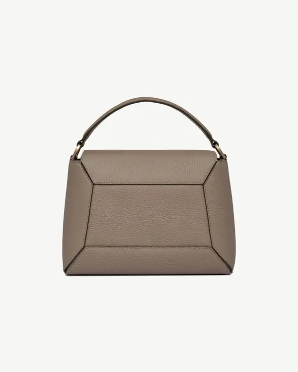 Strathberry Mosaic Top Handle Handbag - Grey