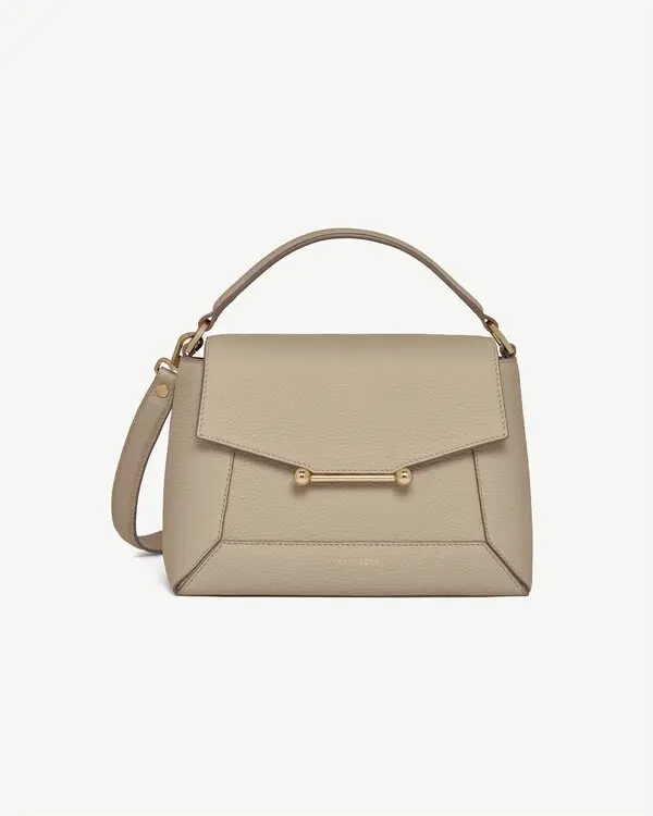 Strathberry Mosaic Top Handle Handbag - Neutral