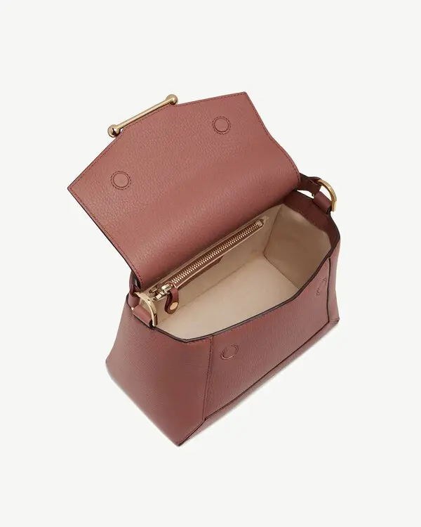 Strathberry Mosaic Top Handle Handbag - Pink