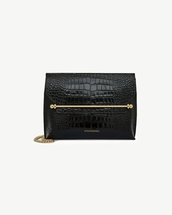 Strathberry East/west Stylist Handbag - Black