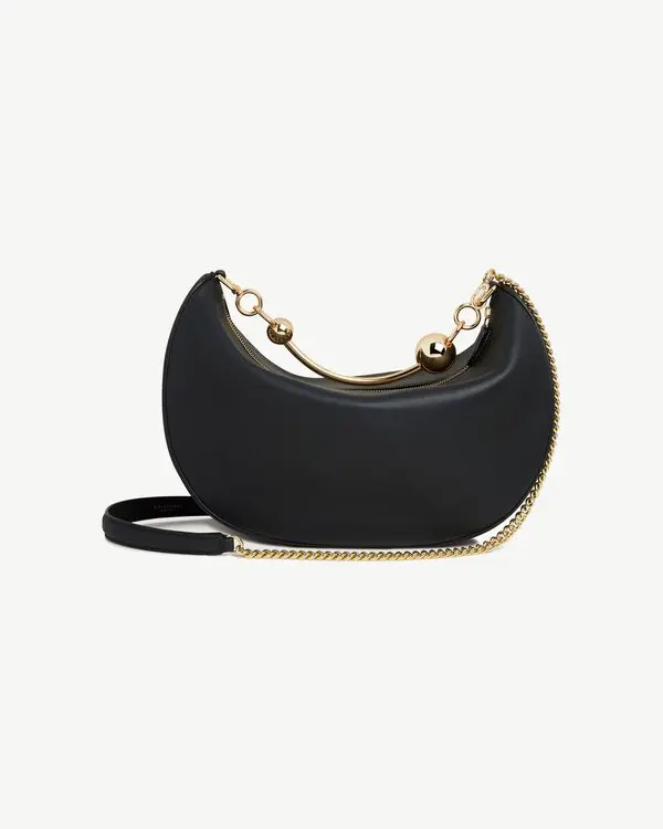 Strathberry Crescent Moon Handbag - Black