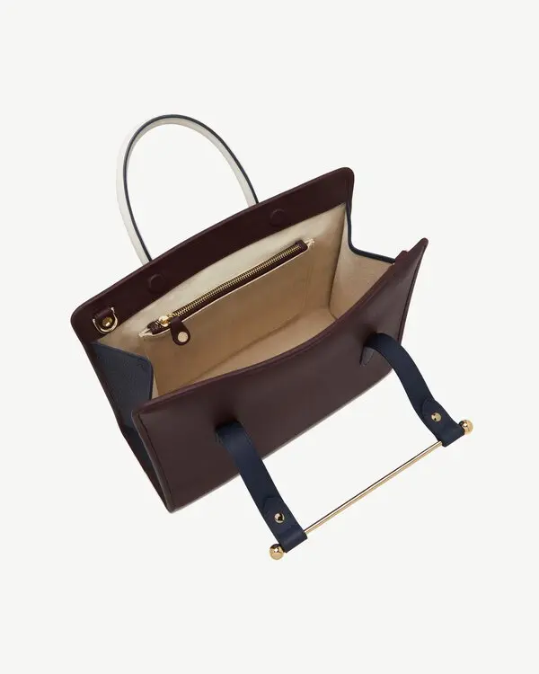 Strathberry Midi Tote Bag - Red