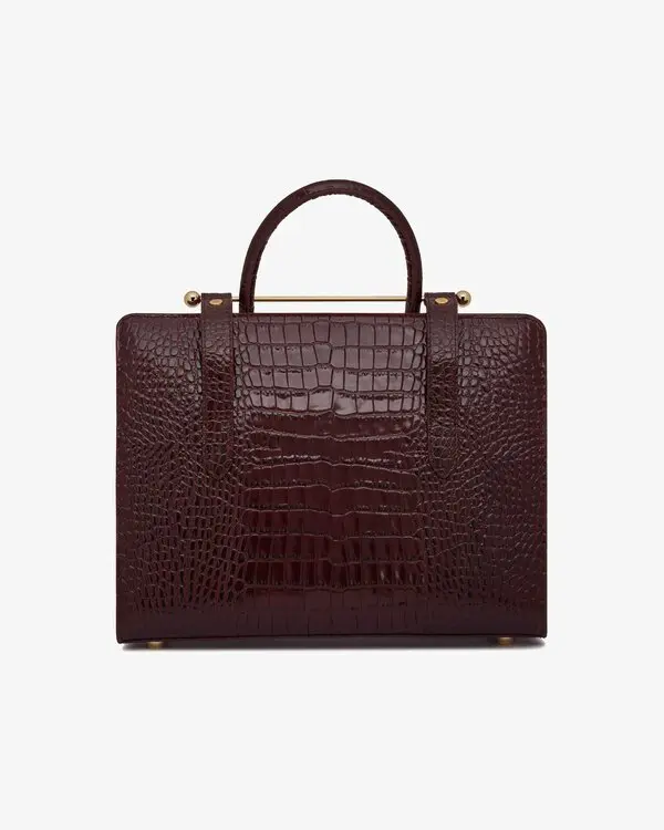 Strathberry Midi Tote Bag - Red