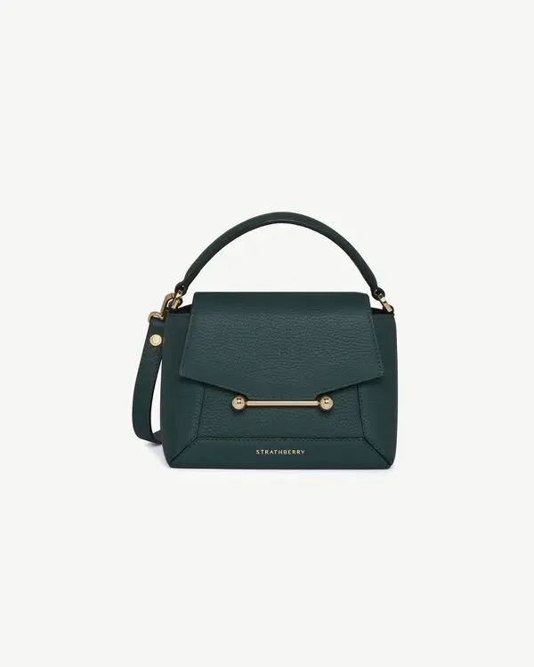 Strathberry Mosaic Nano Handbag - Green