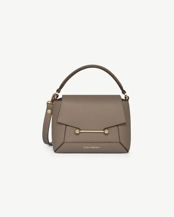 Strathberry Mosaic Nano Handbag - Grey
