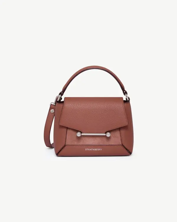 Strathberry Mosaic Nano Handbag - Pink