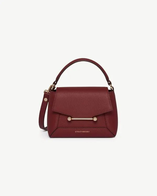 Strathberry Mosaic Nano Handbag - Red