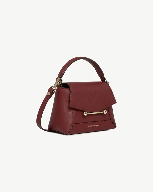 Strathberry Mosaic Nano Handbag - Red