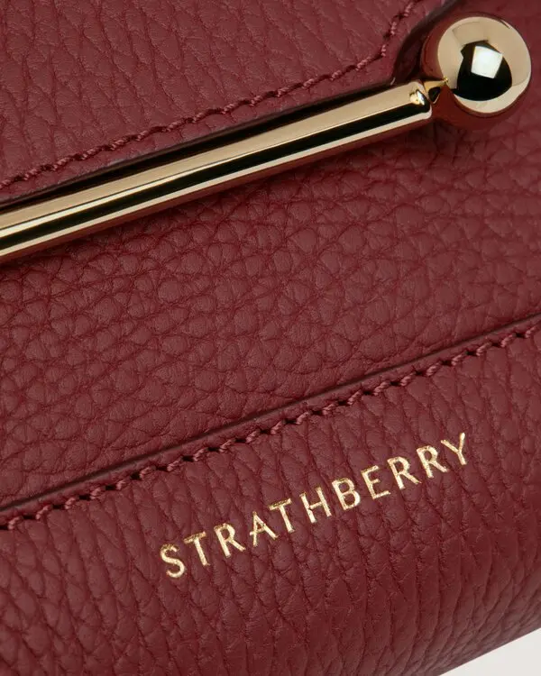 Strathberry Mosaic Nano Handbag - Red