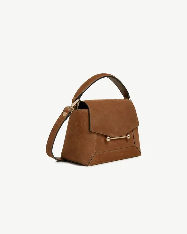 Strathberry Mosaic Nano Crossbody Bag - Brown