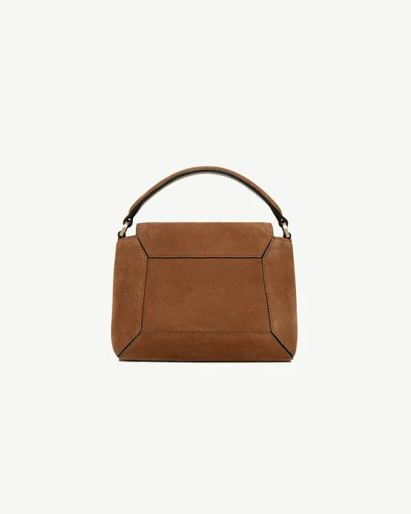Strathberry Mosaic Nano Crossbody Bag - Brown