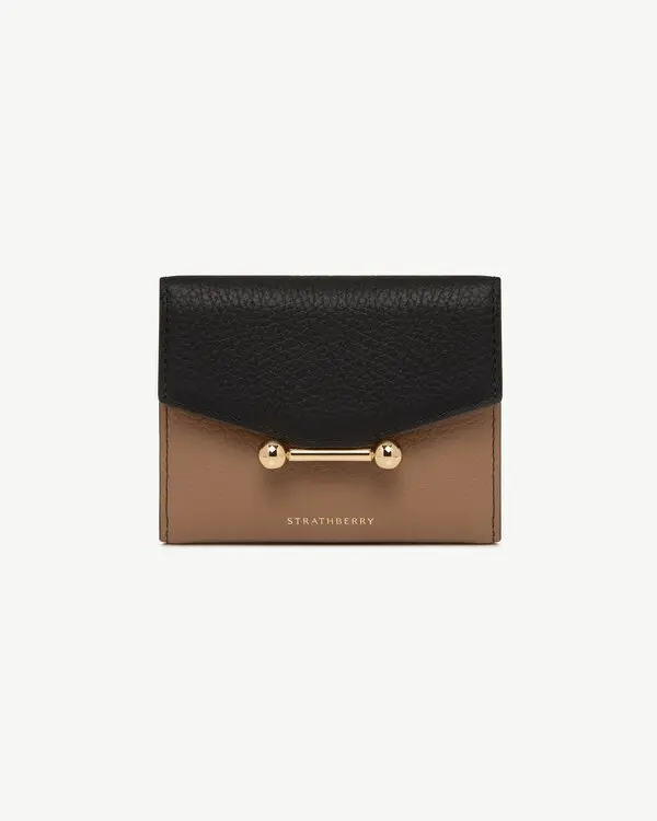 Strathberry Mosaic Trifold Wallet - Neutral