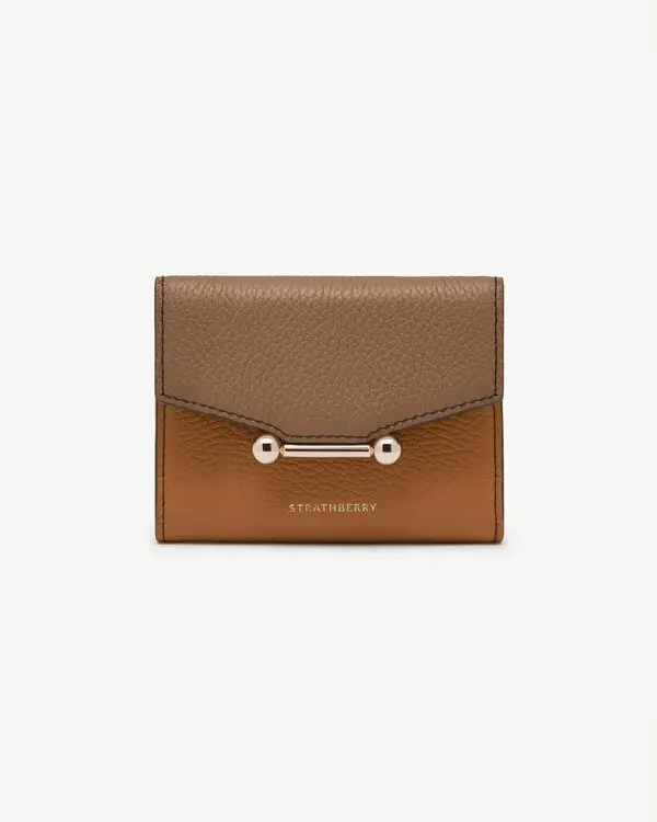 Strathberry Mosaic Trifold Wallet - Yellow
