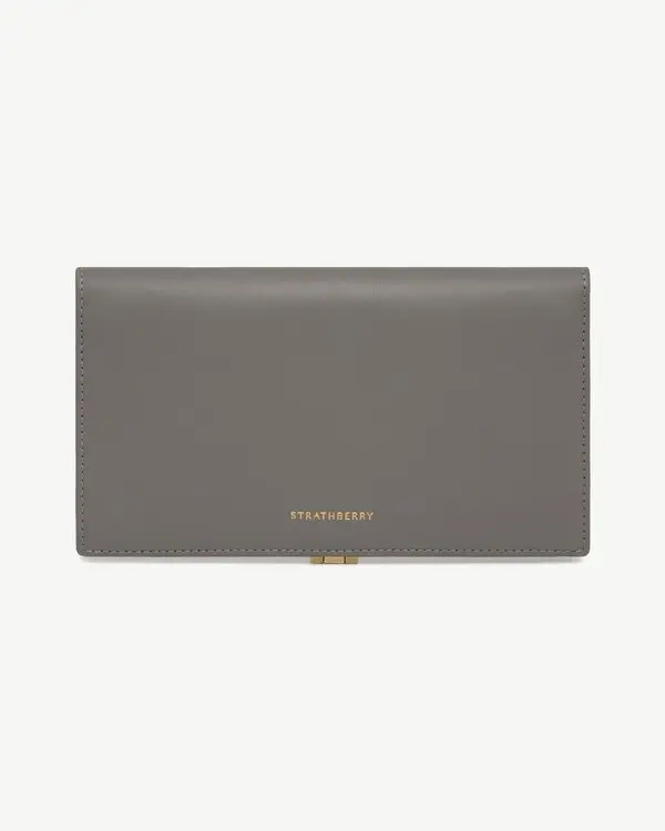 Strathberry Melville Street Wallet - Grey