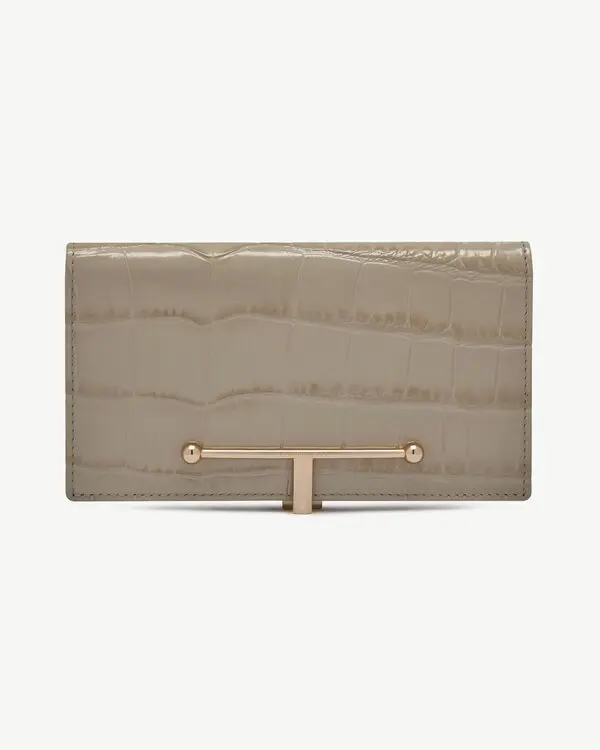 Strathberry Melville Street Wallet - Grey