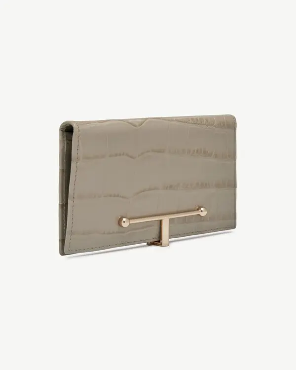Strathberry Melville Street Wallet - Grey
