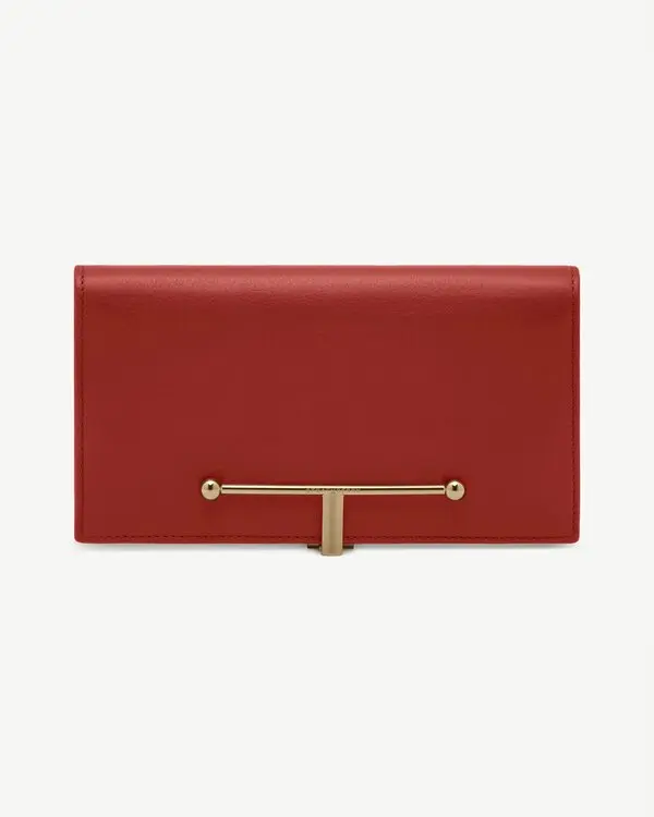 Strathberry Melville Street Wallet - Red