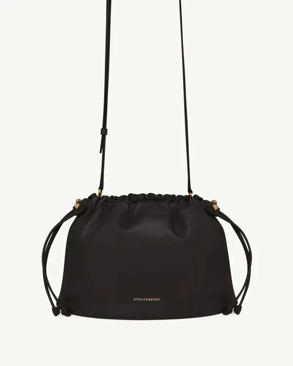 Strathberry Charlotte Midi Drawstring Bucket Bag