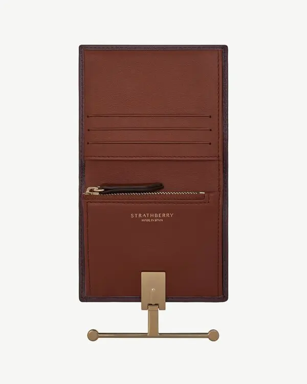 Strathberry Melville Street Wallet - Brown