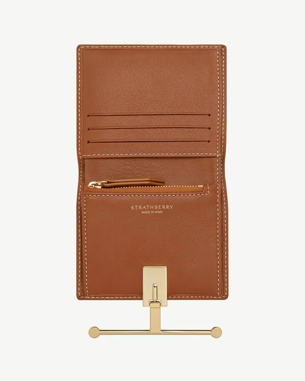 Strathberry Melville Street Wallet - Brown