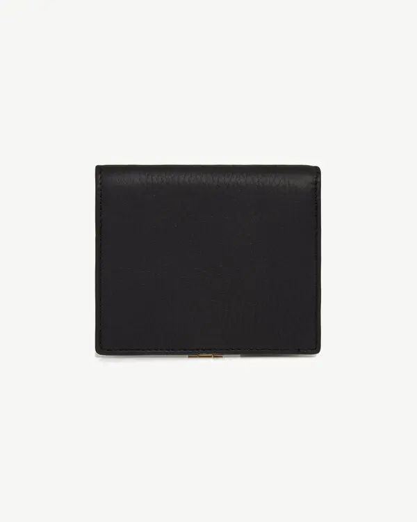 Strathberry Crescent Wallet - Black