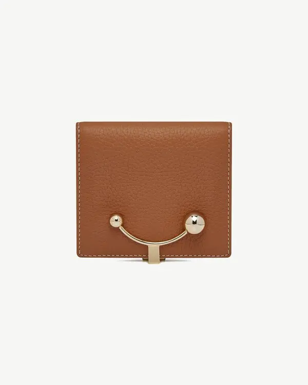 Strathberry Crescent Wallet - Brown