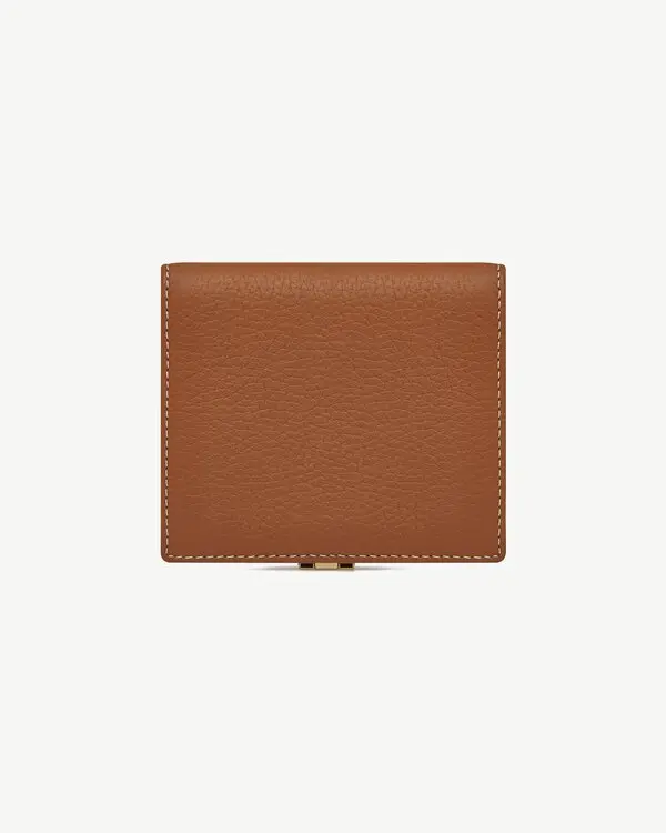 Strathberry Crescent Wallet - Brown