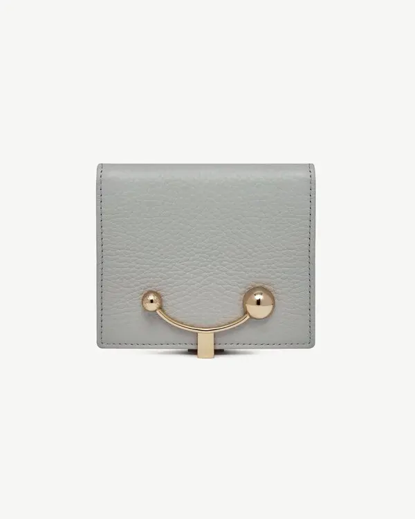 Strathberry Crescent Wallet - Grey