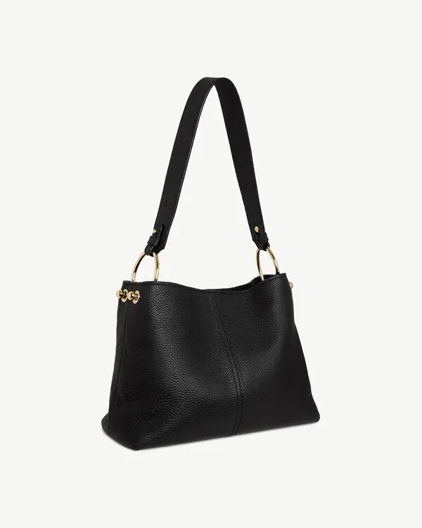 Strathberry Lana Hobo Bag - Black
