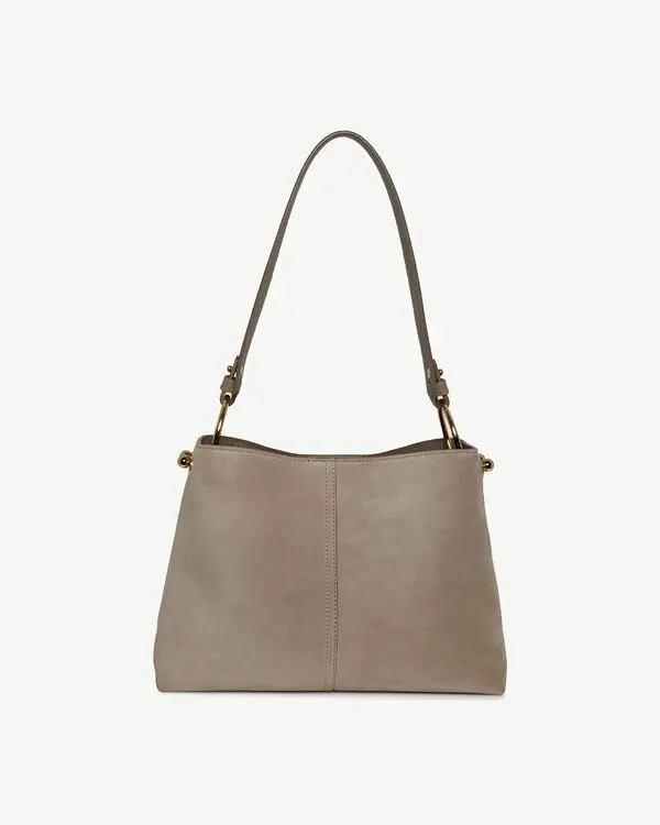 Strathberry Lana Hobo Bag - Grey