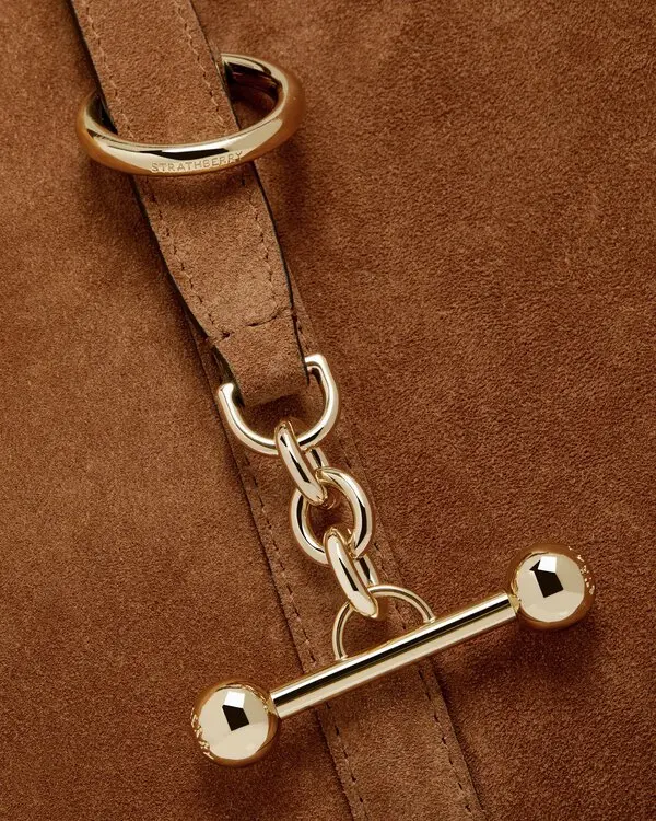 Strathberry Kite Hobo Bag - Brown