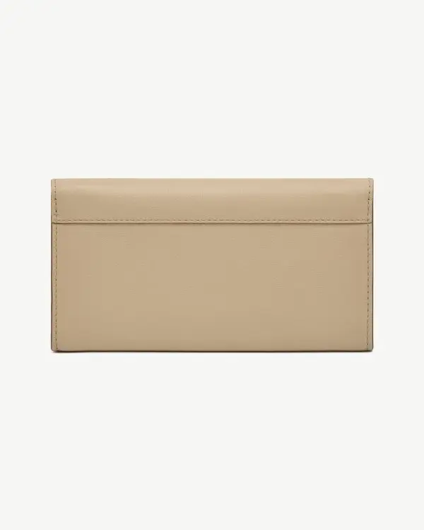 Strathberry Multrees Chain Wallet Leather Mini Clutch - Neutral