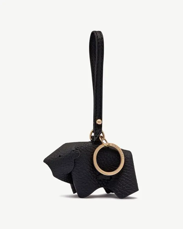 Strathberry Animal Bag Charm - Black