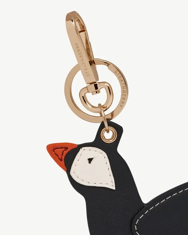 Strathberry Animal Bag Charm - Black