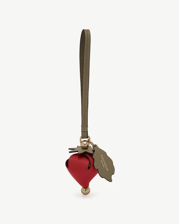 Strathberry Animal Bag Charm - Red