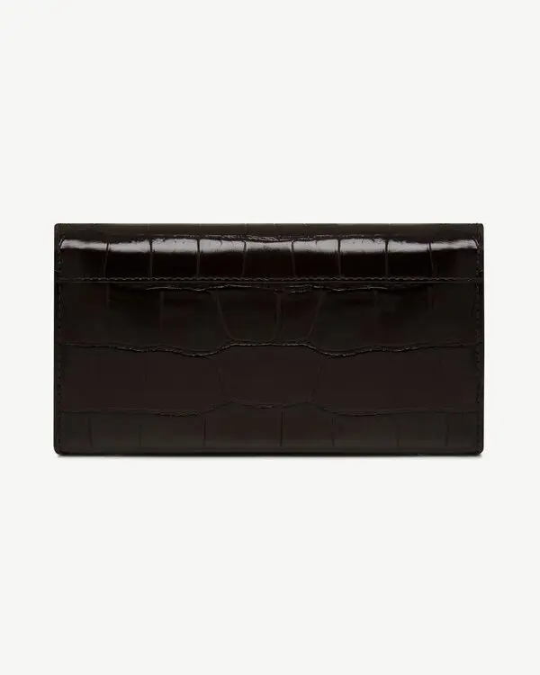 Strathberry Multrees Chain Wallet - Brown