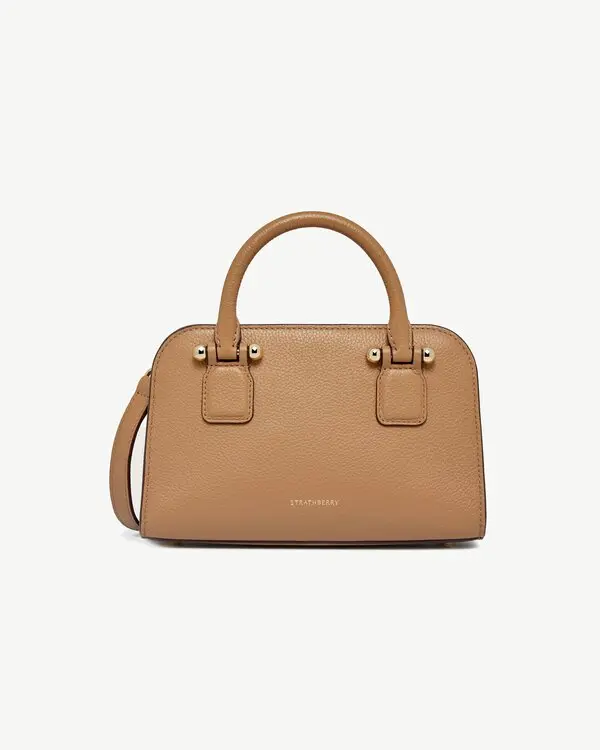 Strathberry Georgia Mini Tote Bag - Neutral
