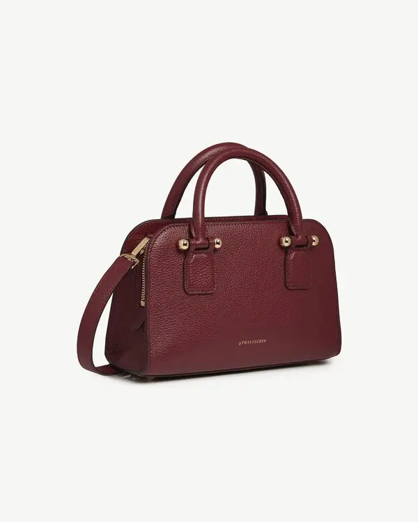 Strathberry Georgia Mini Tote Bag - Red