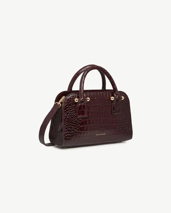 Strathberry Georgia Mini Tote Bag - Red